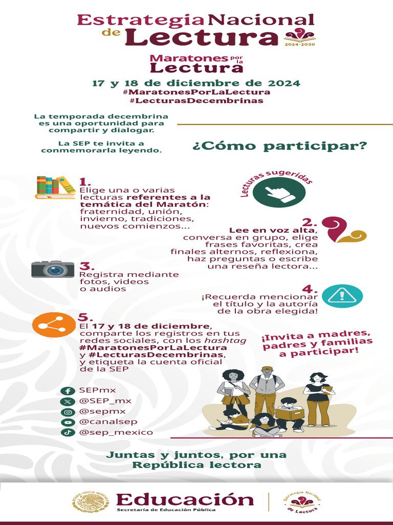 Maratón de Lectura Decembrina 2024 | PDF