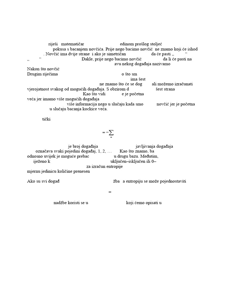 Teorija Informacija | PDF