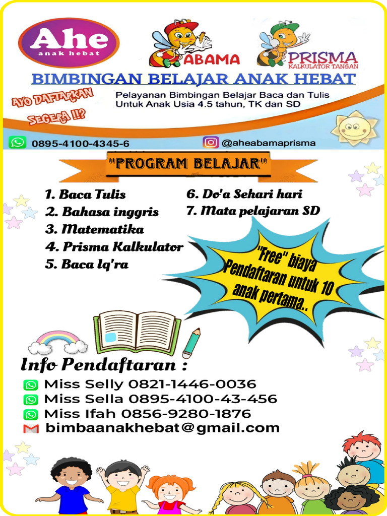 Brosur Program Belajar 2024 | PDF