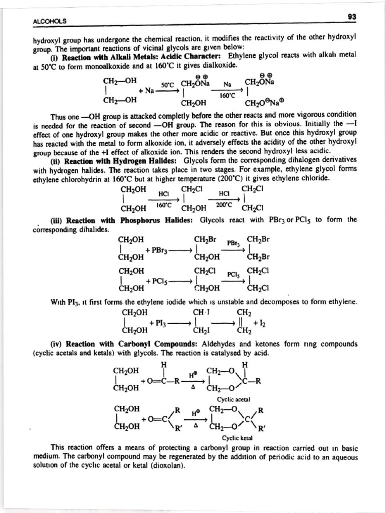 POLYHYDROXY REACTIONS | PDF