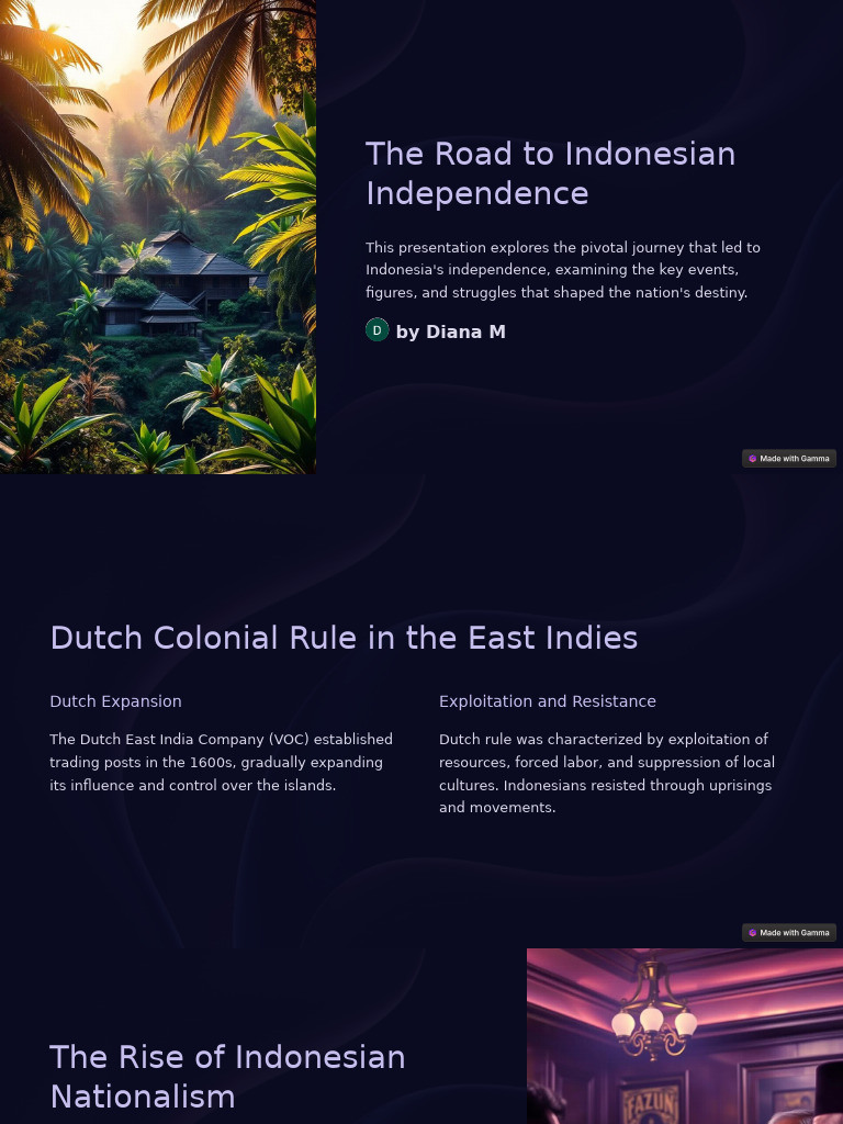 Journey to Indonesian Independence | PDF | Indonesia | International ...