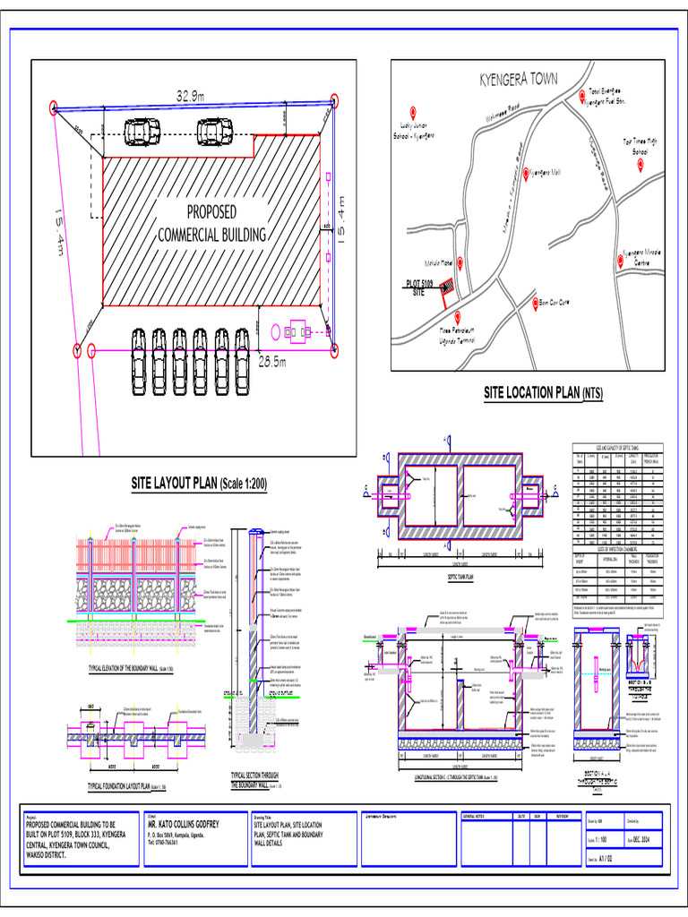 2 Layout Plan | PDF | Concrete | Brick
