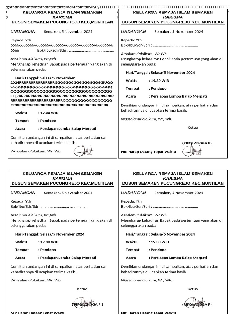 Undangan - 1 - 2 - Copy (4) - Copy - Copy - CopyYT - CopyDTD | PDF