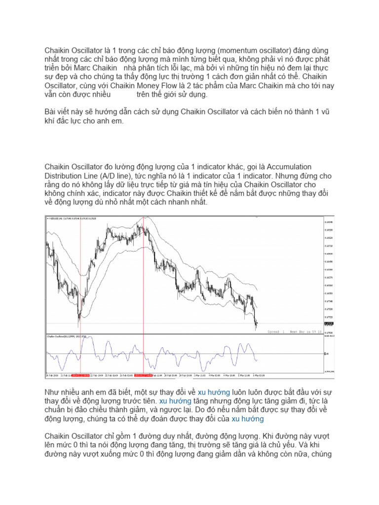 Chaikin Oscillator | PDF