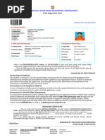 APSRTC Bus Pass Application Form | PDF | Identity Document | Government ...