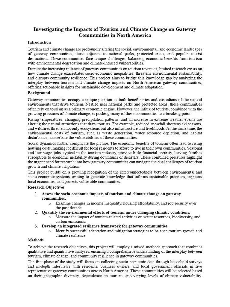 NSF proposal draft_Zakaria | PDF | Sustainability | Climate Resilience