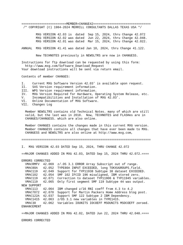 Changes s | PDF | System Software | Computer Science