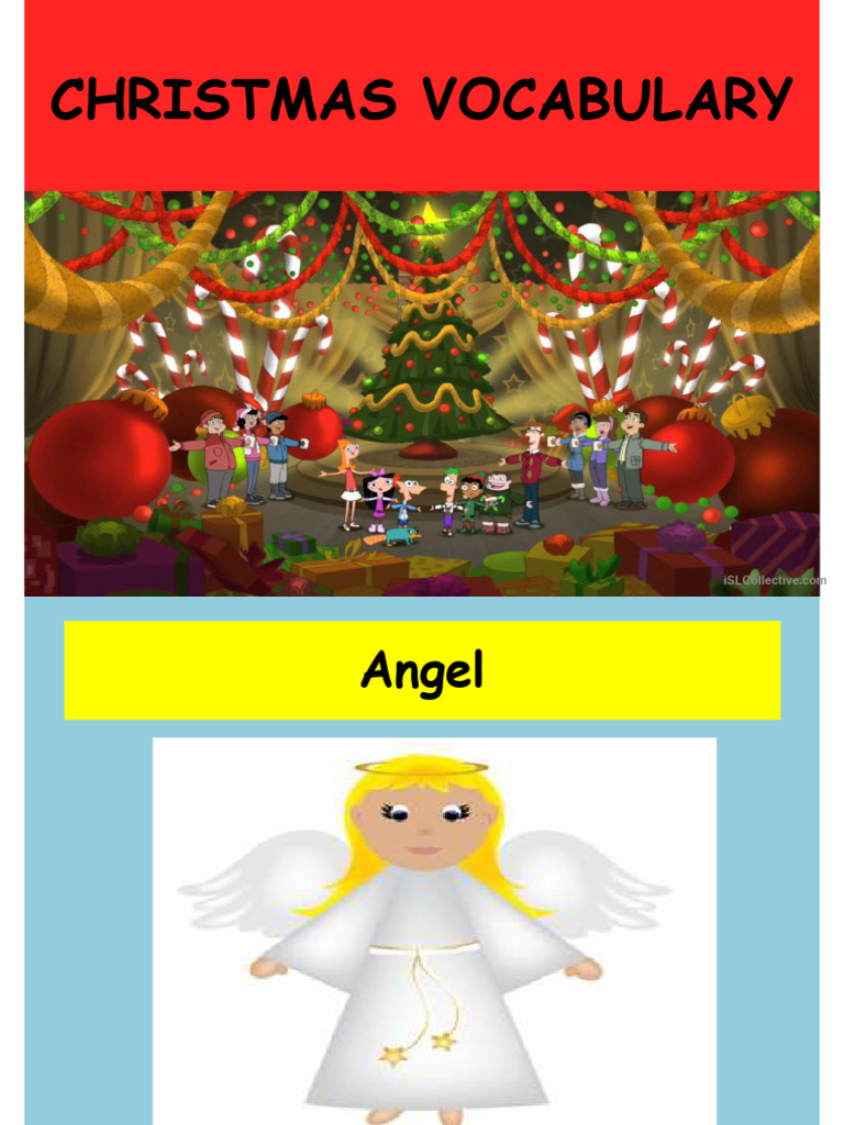 Christmas Vocabulary List | PDF