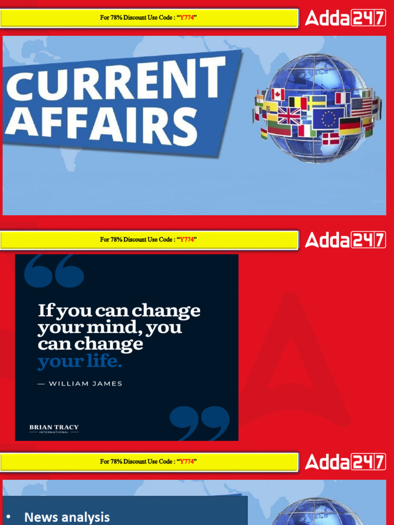 RRB JE 2024 Current Affairs by Pinki Saroha 26 November 2024 - 6350 | PDF