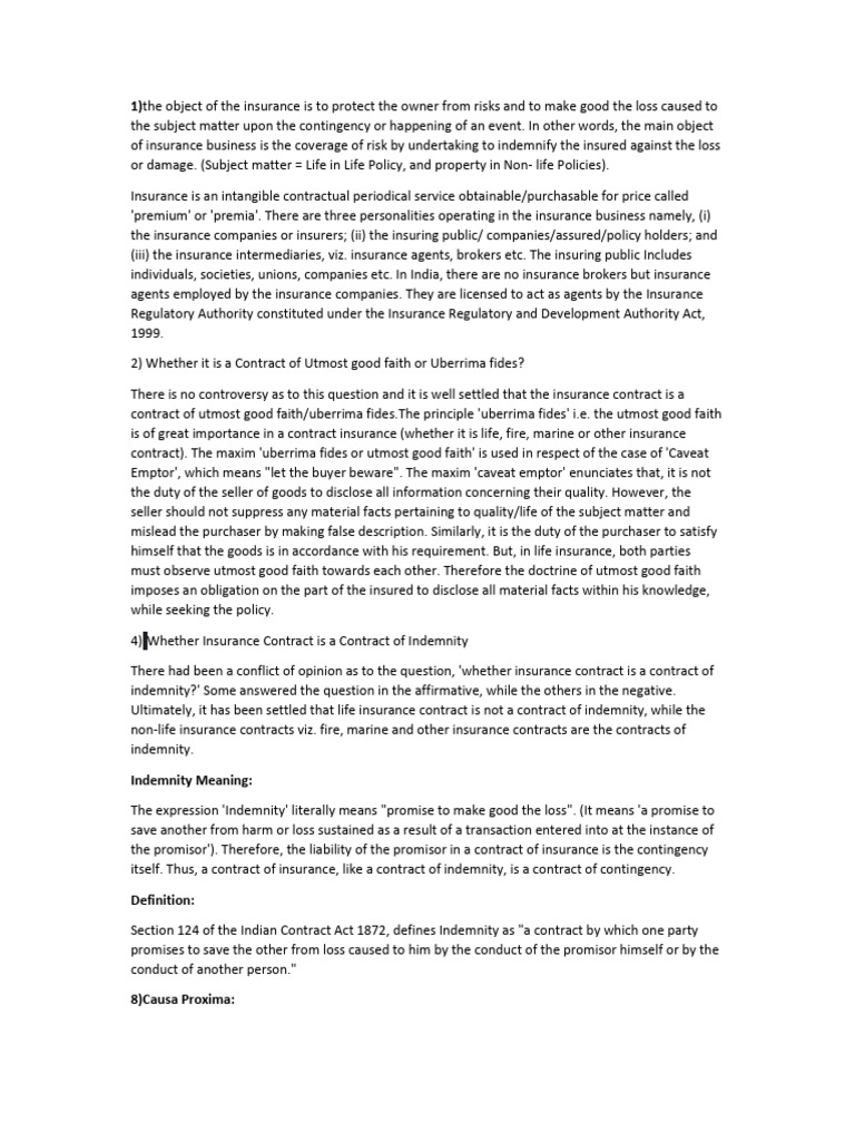 insurance | PDF | Insurance | Justice