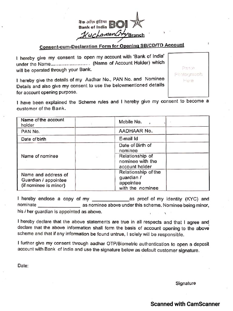 Consent Latter | PDF