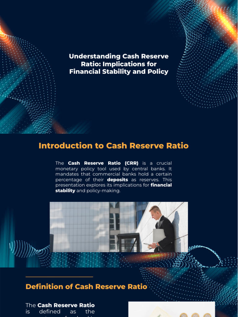 Cash Reserve Ratio Implications For Financial Stability A | PDF | Banks ...