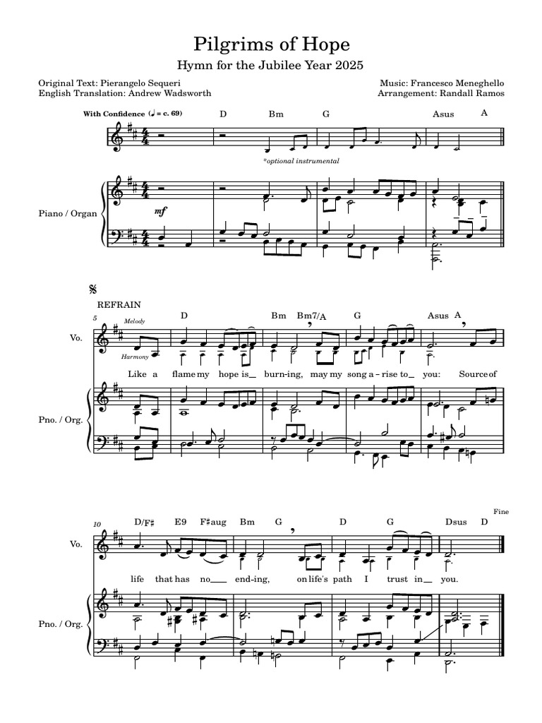 Pilgrims-of-Hope Lead-Sheet-Lower-Key 1 241219 151 241219 151355 | PDF