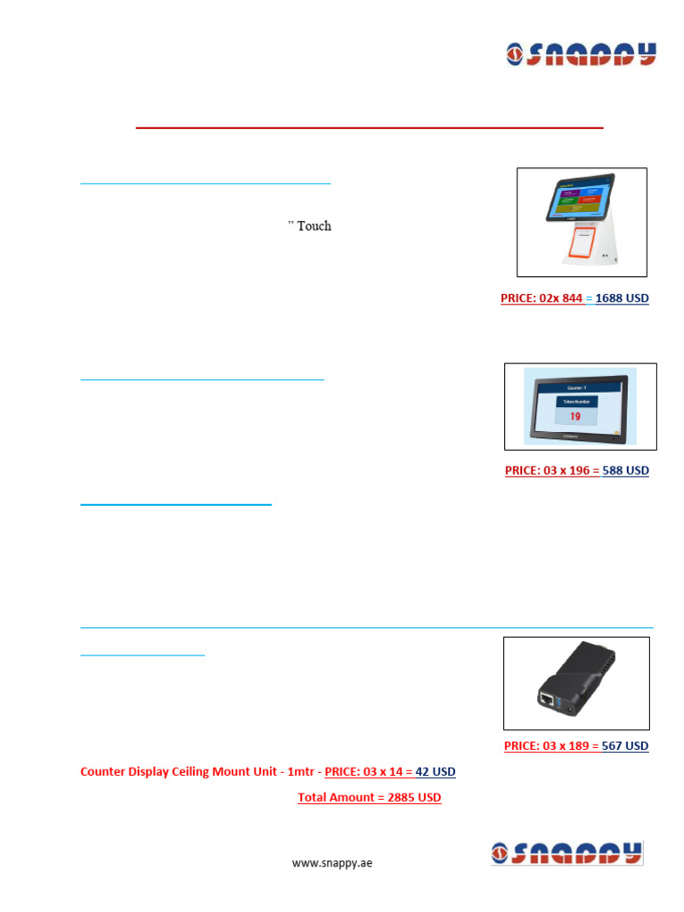 Proposal For Snappy QMS-KSA FAMA | PDF | Android (Operating System ...