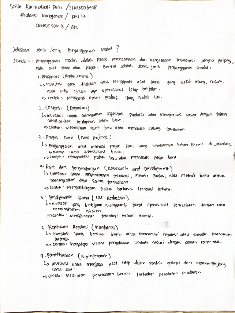 Seilla Kurniawati P Prt17 Akutansi Manajemen 11zon | PDF