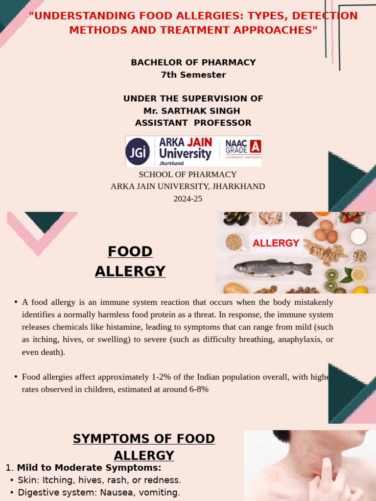 Food Allergy Ppt | PDF | Allergy | Food Allergy