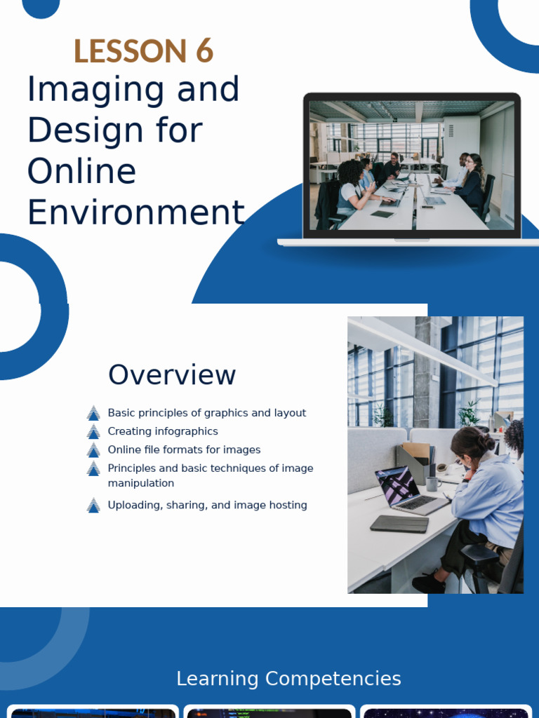 EMTECH Lesson 6 - Imaging and Design For Online Environment | PDF ...