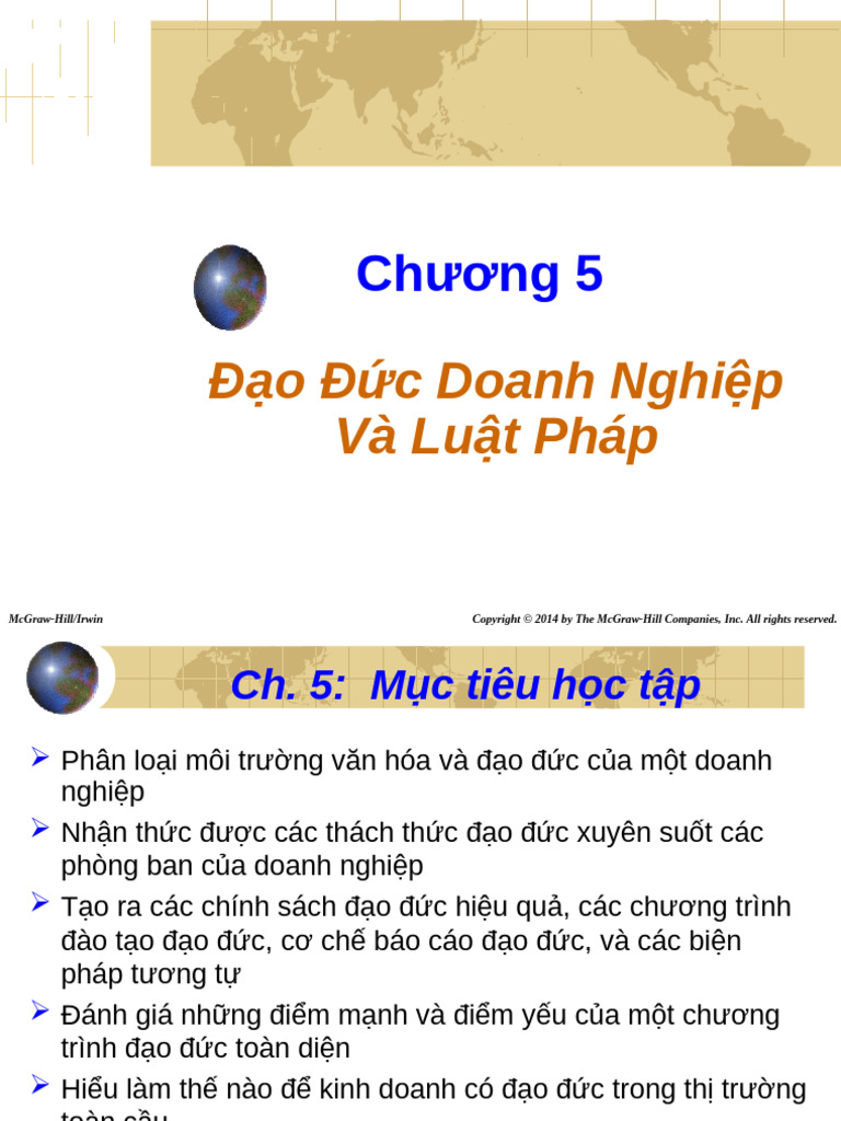 Chap5- Đạo đức doanh nghiệp và luật pháp | PDF
