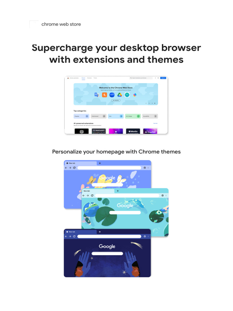 Chrome Web Store | PDF