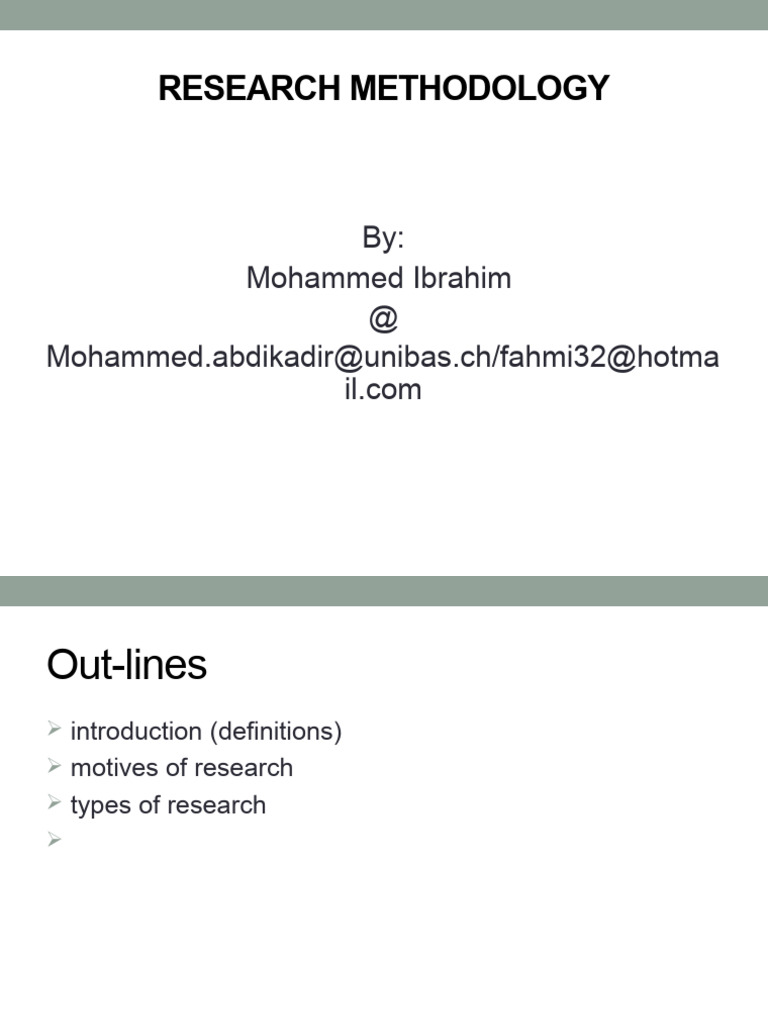 Researchmethodology Copy 170207093433 | PDF | Hypothesis | Methodology