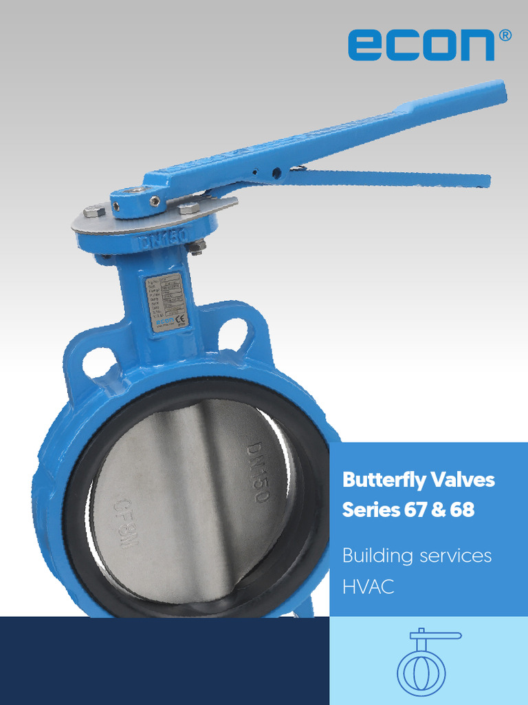 Brochure Econ Butterfly Valves Series 67 and 68 Rev2 | PDF | Valve ...