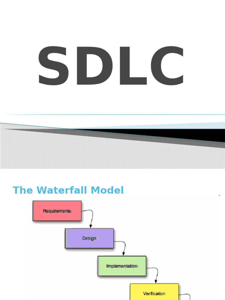SDLC | PDF | Computing | Information Technology