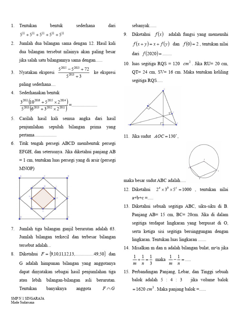 Soal Penilaian KSP | PDF