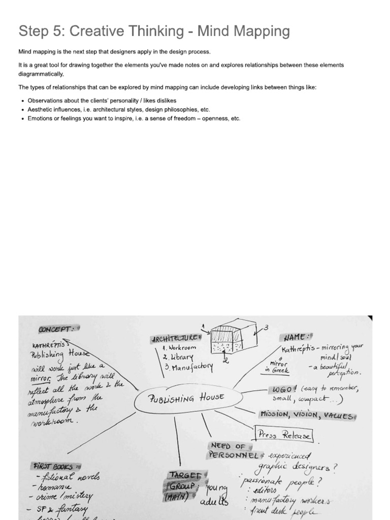 5- Creative Thinking- Mind Mapping | PDF