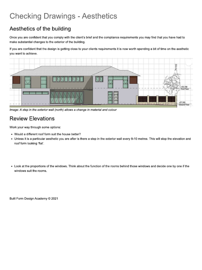 19- Checking Drawing - Aesthetics | PDF