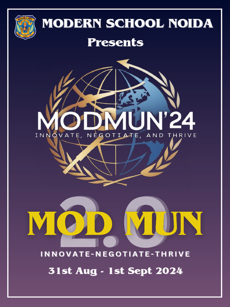 MOD MUN 2.0-1 | PDF | Creativity | United Nations