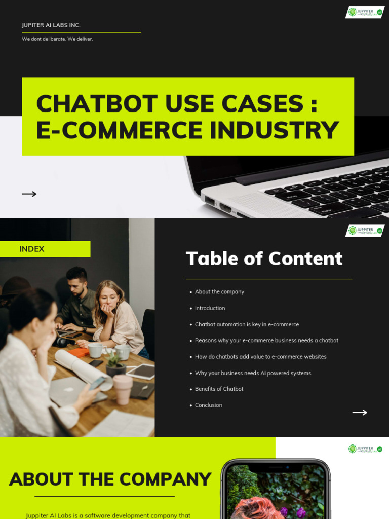 Chatbot-template-edit_compressed | PDF | E Commerce | Artificial ...