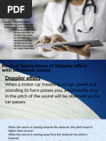 Mss Doppler Effects 2025 Notes | PDF