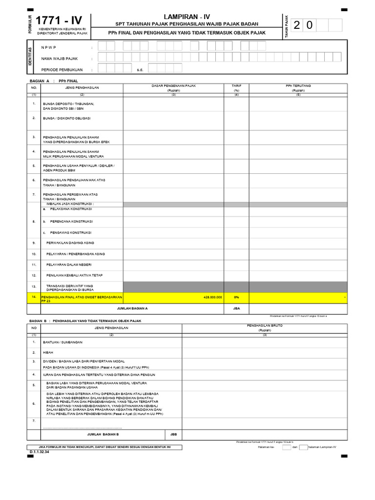 1771 Lampiran 4 | PDF