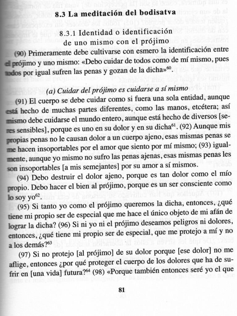 Bodhicaryavatara Santideva | PDF