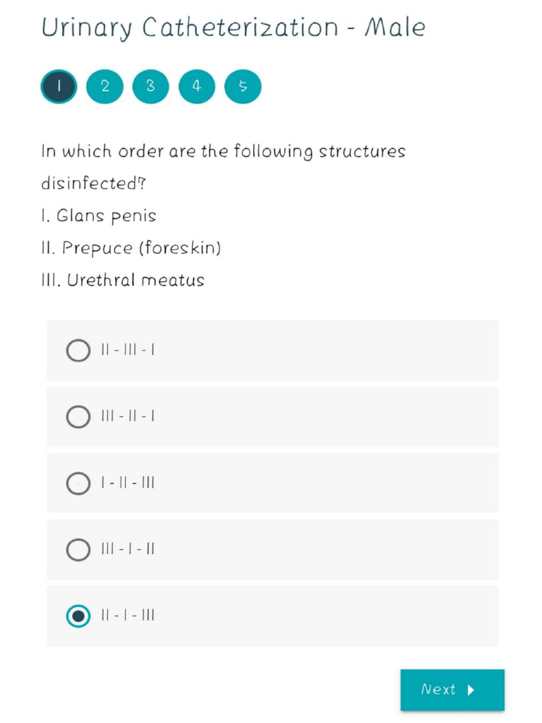 urinary catheterization - male | PDF