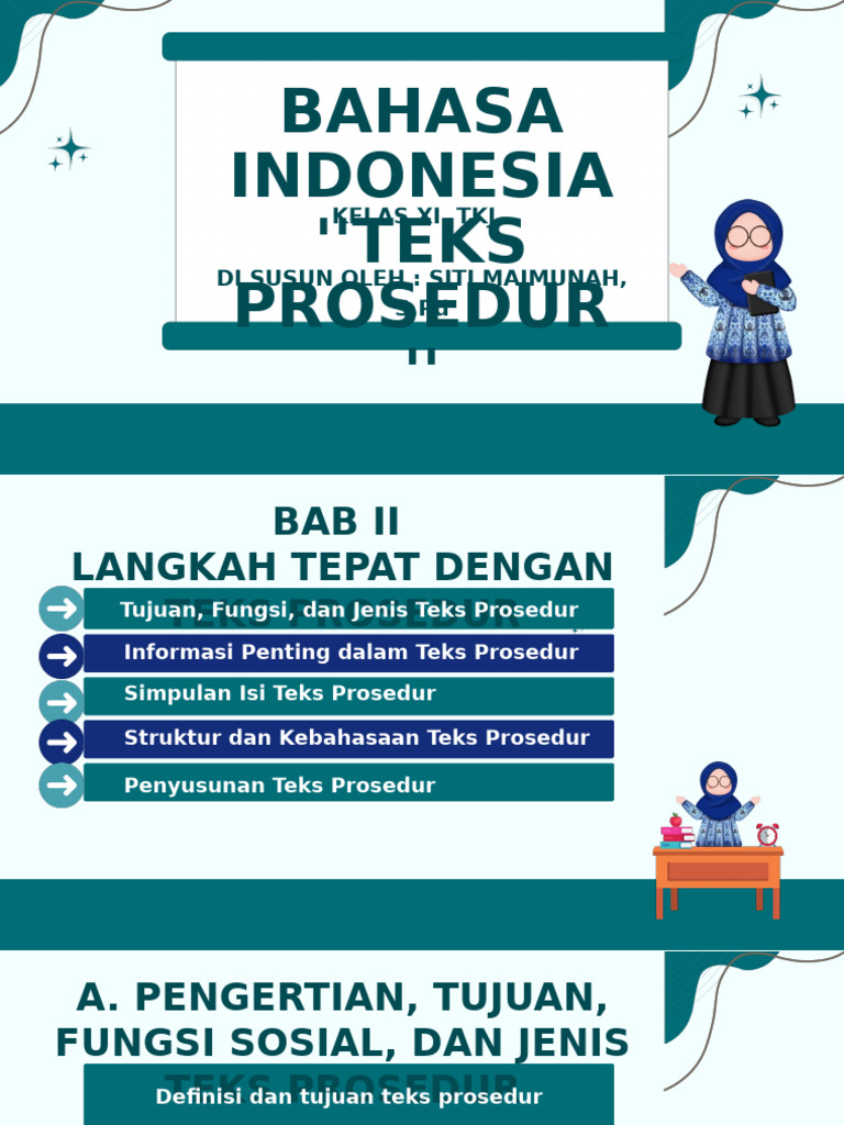 Ppt. Teks Prosedur | PDF