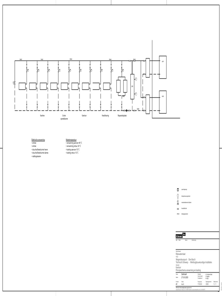 Denbosch - Wi - Kantoor - Sheet 2303 - Principeschema Verwarming en ...