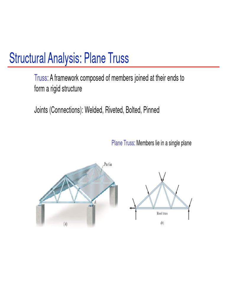 Truss Method of Joint | PDF | Truss | Structural Analysis