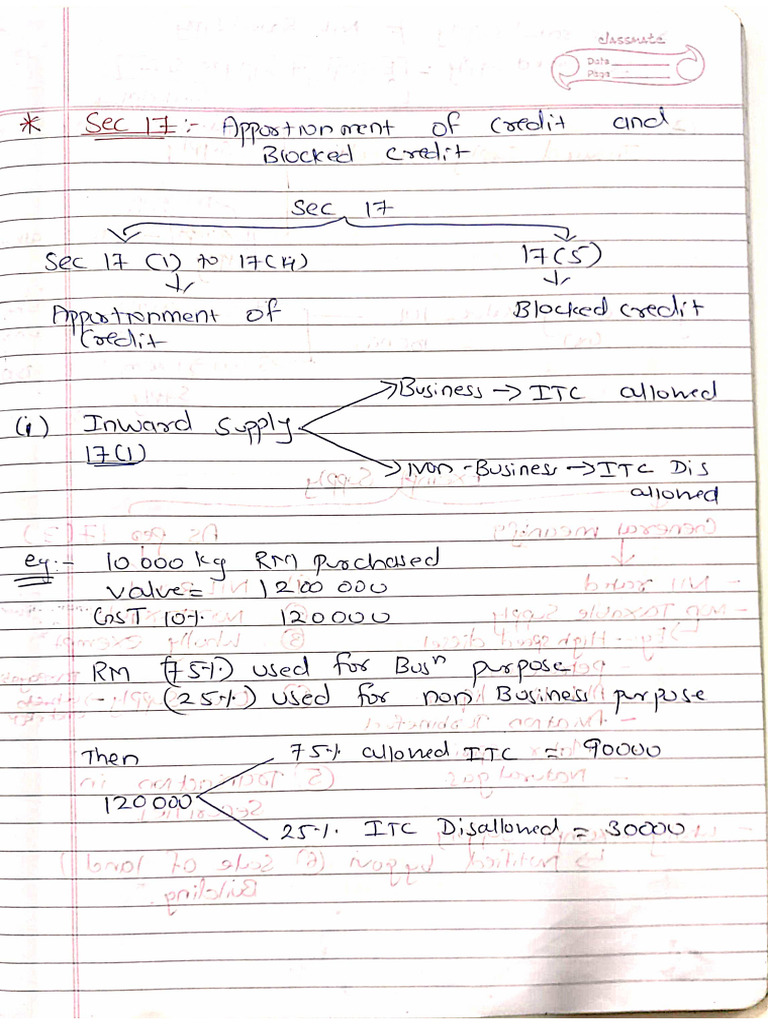 ITC Handwritten Notes | PDF
