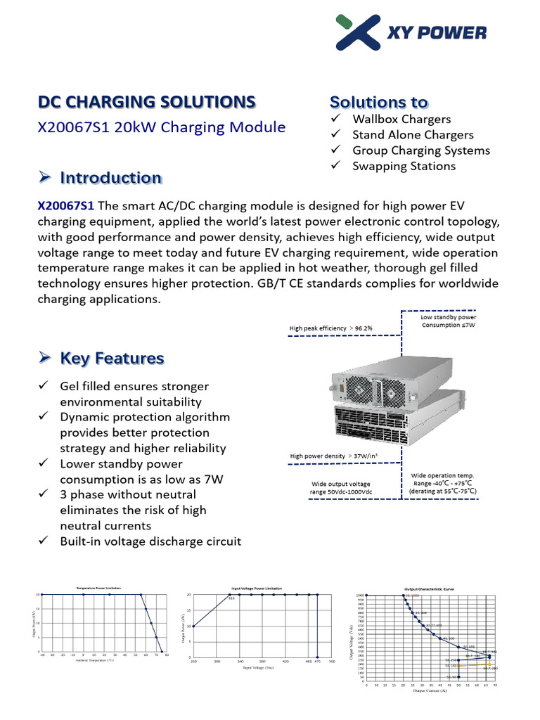 20kW Charging Module | PDF | Battery Charger | Electrical Engineering
