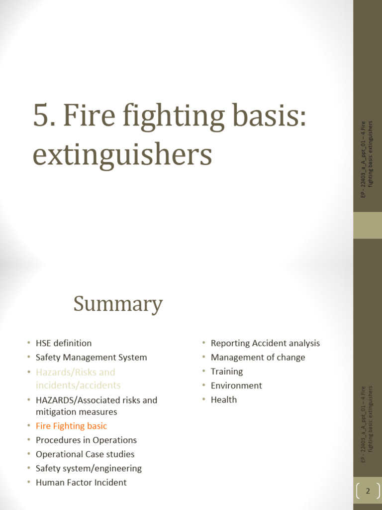 5 Fire Fighting Basis 15s | PDF | Fires | Safety