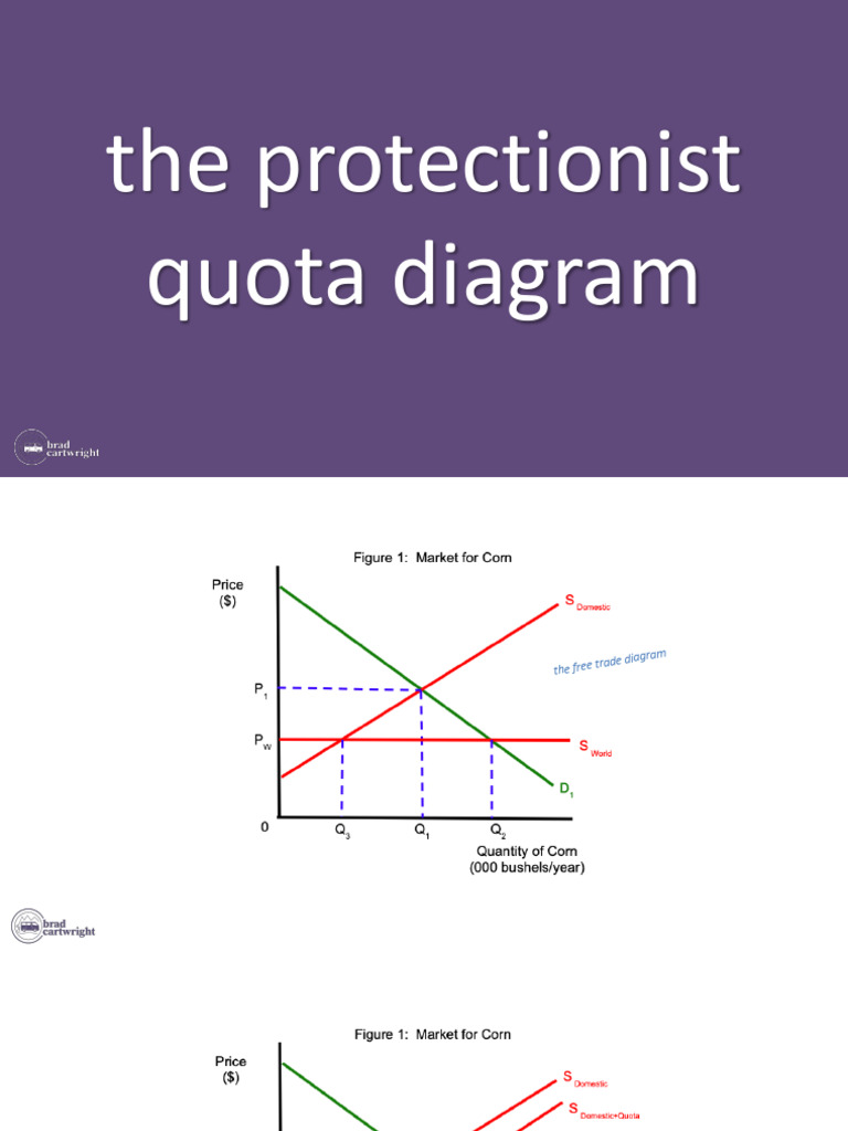 The Protectionist Quota Diagram | PDF