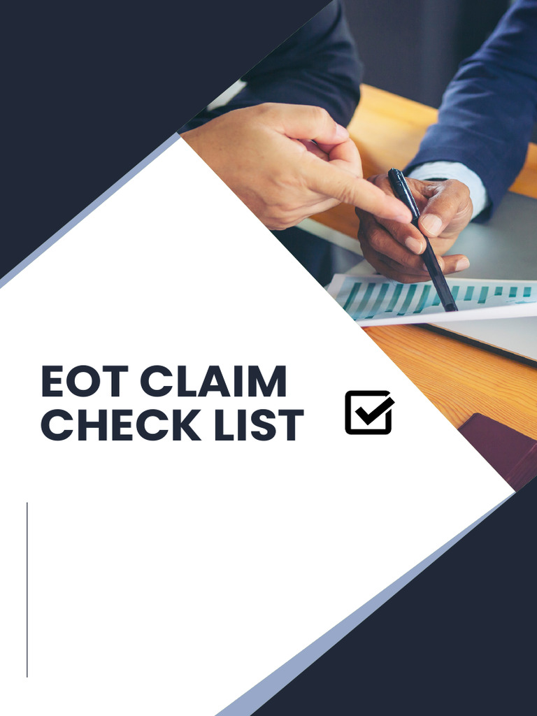 EOT Claim Checklist | PDF