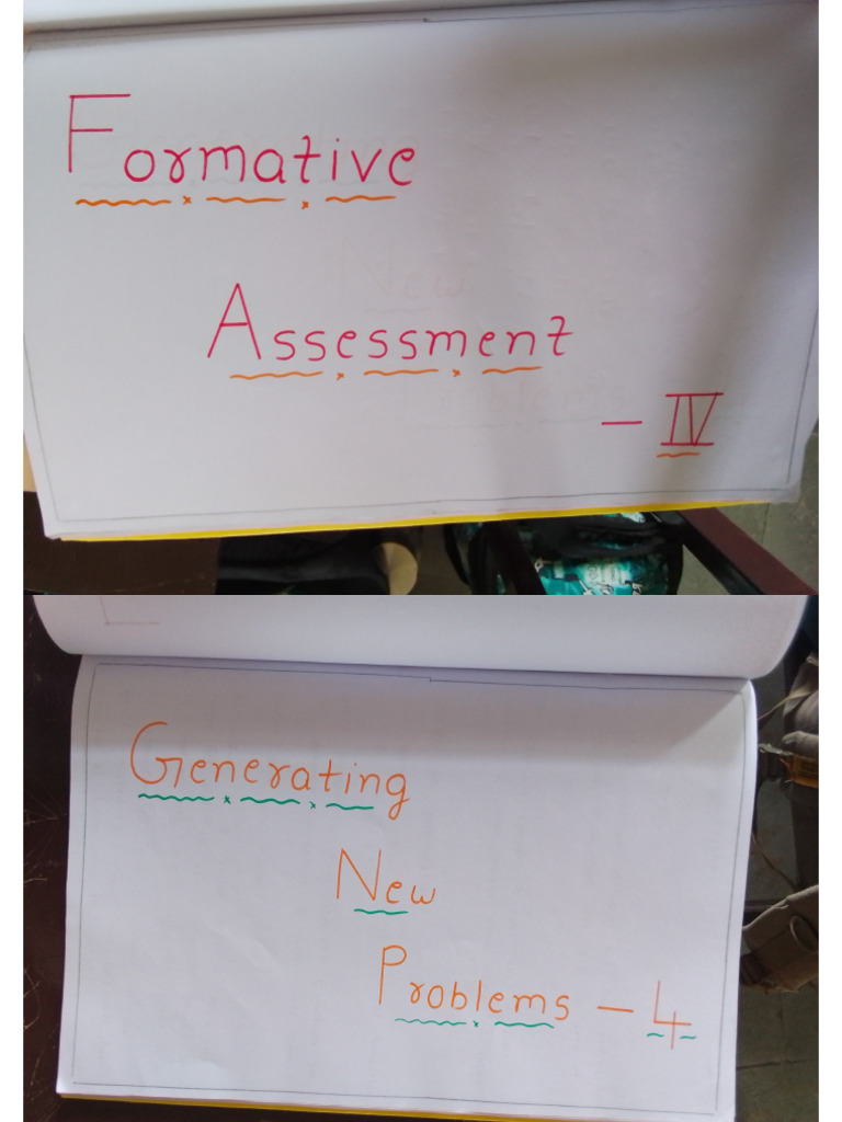 Maths Formative Assessment - 4 | PDF