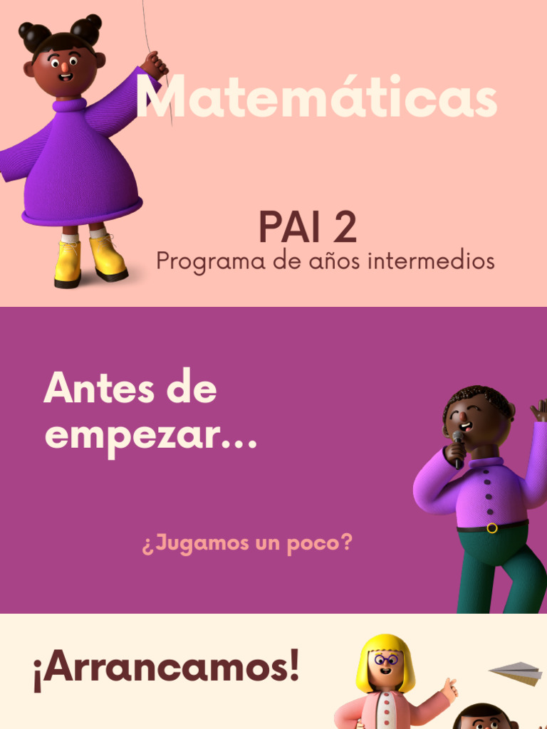 1-2 Las Matemáticas en El PAI | PDF