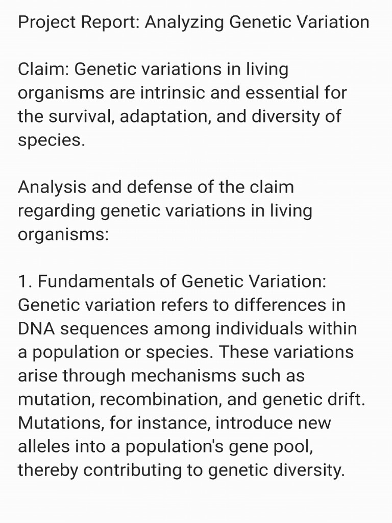 Analyzing Project Variation | PDF