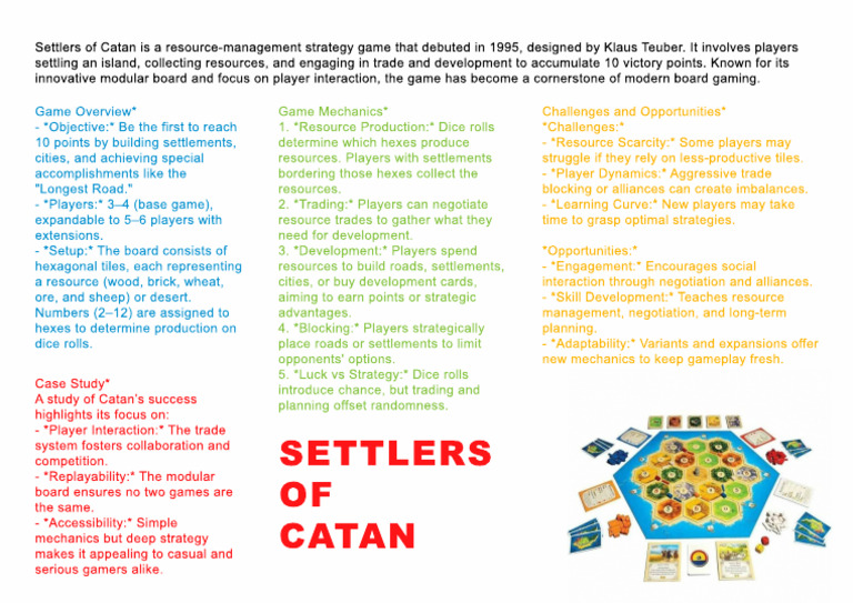 3rd Board Game Case Study | PDF