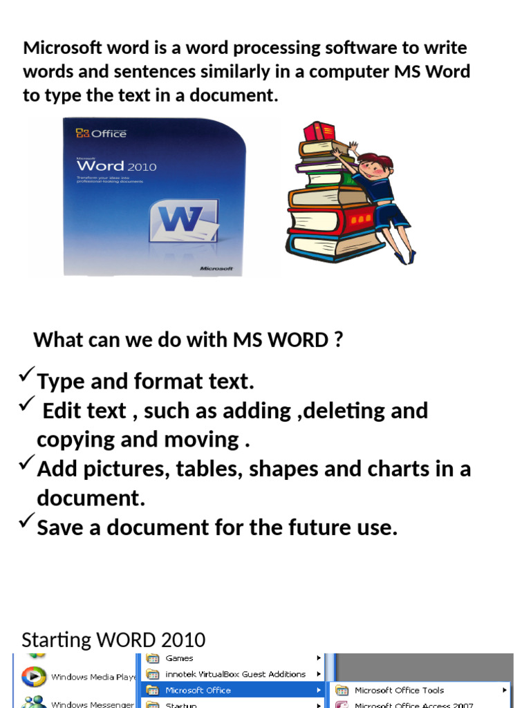 MS Word 2010 | PDF