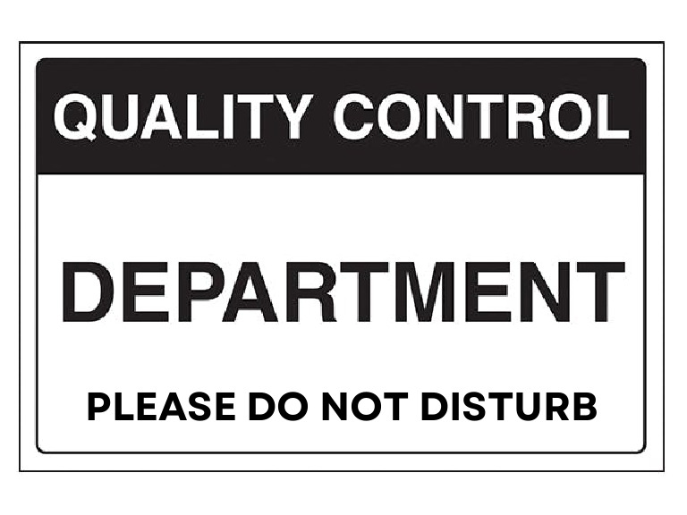 Green and Dark Blue Simple Quality Control Process Flow Chart | PDF