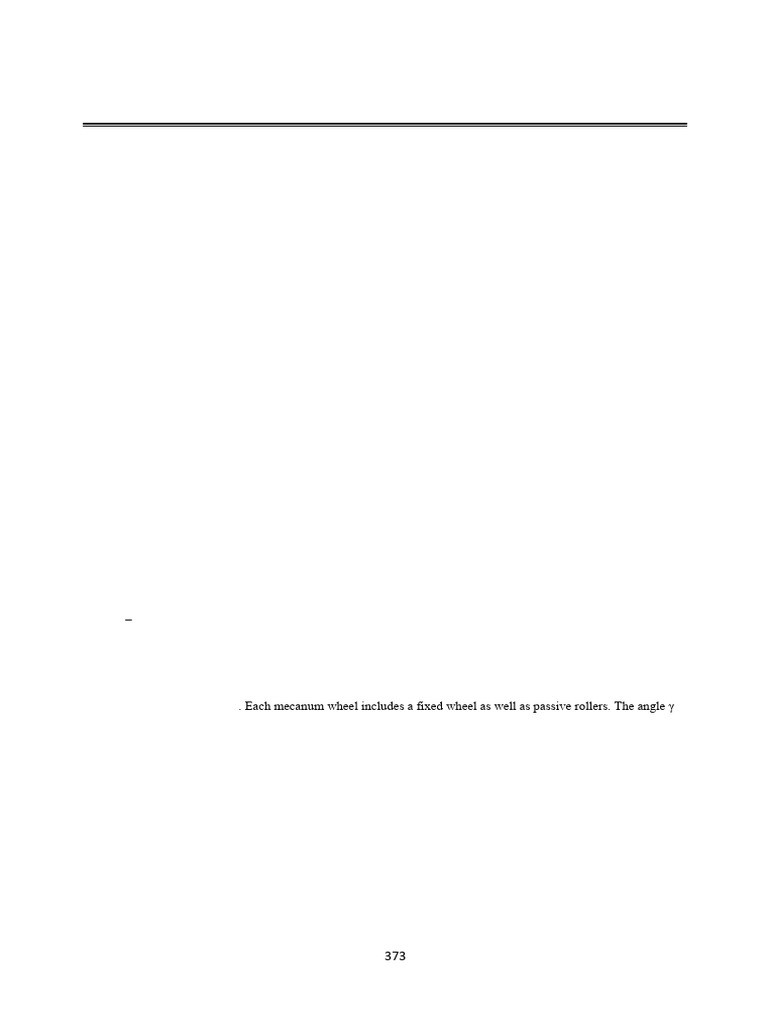 Dynamic Analysis Modeling of A Holonomic Wheeled Mobile Robot With Mecanum Wheels Using Virtual ...